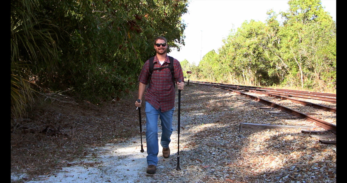 How to properly hold the grip on our Prime Stick the all-in-one walkin ...