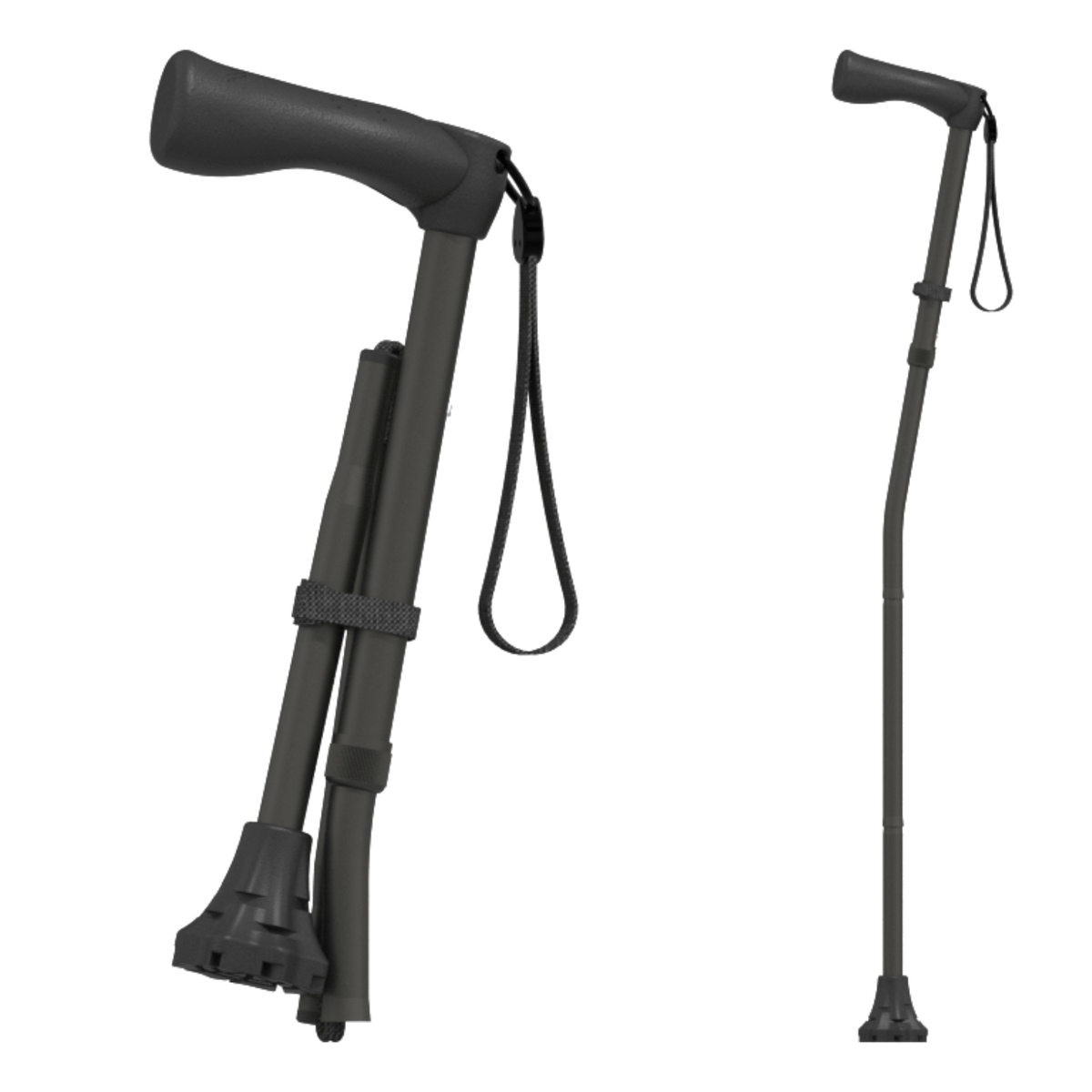 GoStick Foldable Cane: Lightweight, Travel-Ready with Enhanced ...