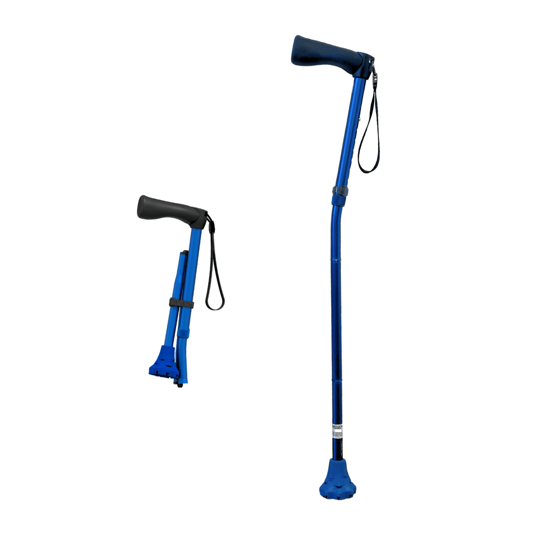 GoStick Foldable Cane: Lightweight, Travel-Ready with Enhanced ...