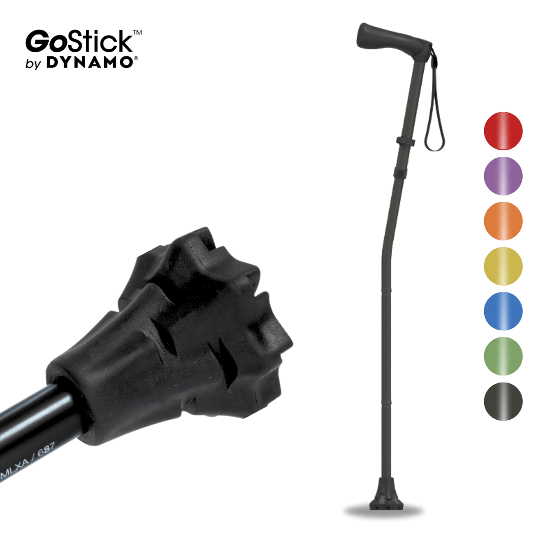 GoStick Foldable Cane: Lightweight, Travel-Ready with Enhanced ...