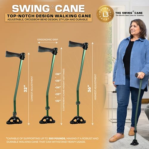 Dynamo Swing Cane | Advanced Balance And Stability | Maximum Support ...