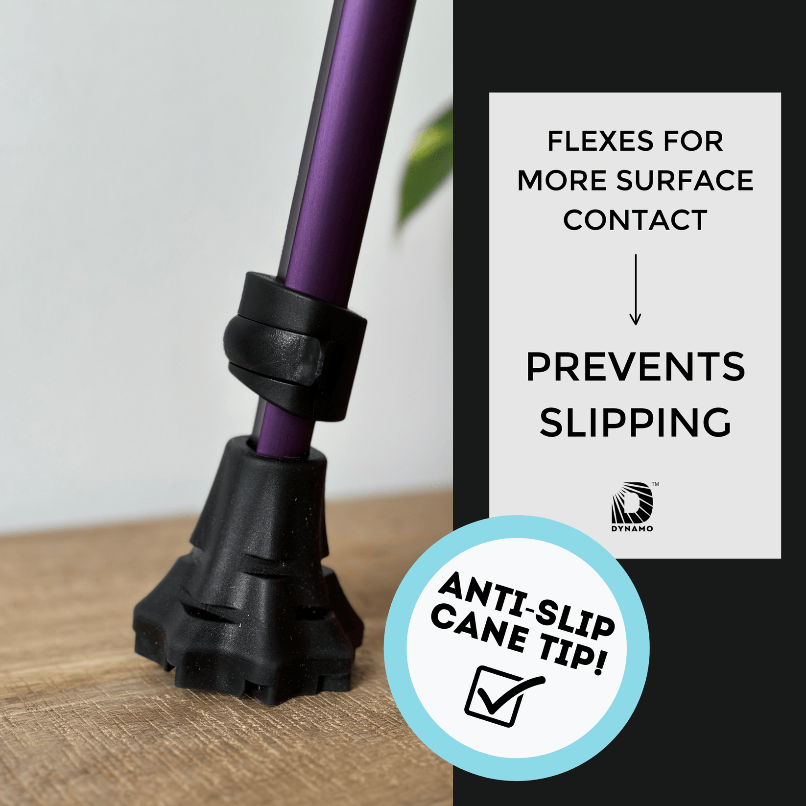 Dynamo Cyclone Tip - Cane Tip Replacement – DynamoMe