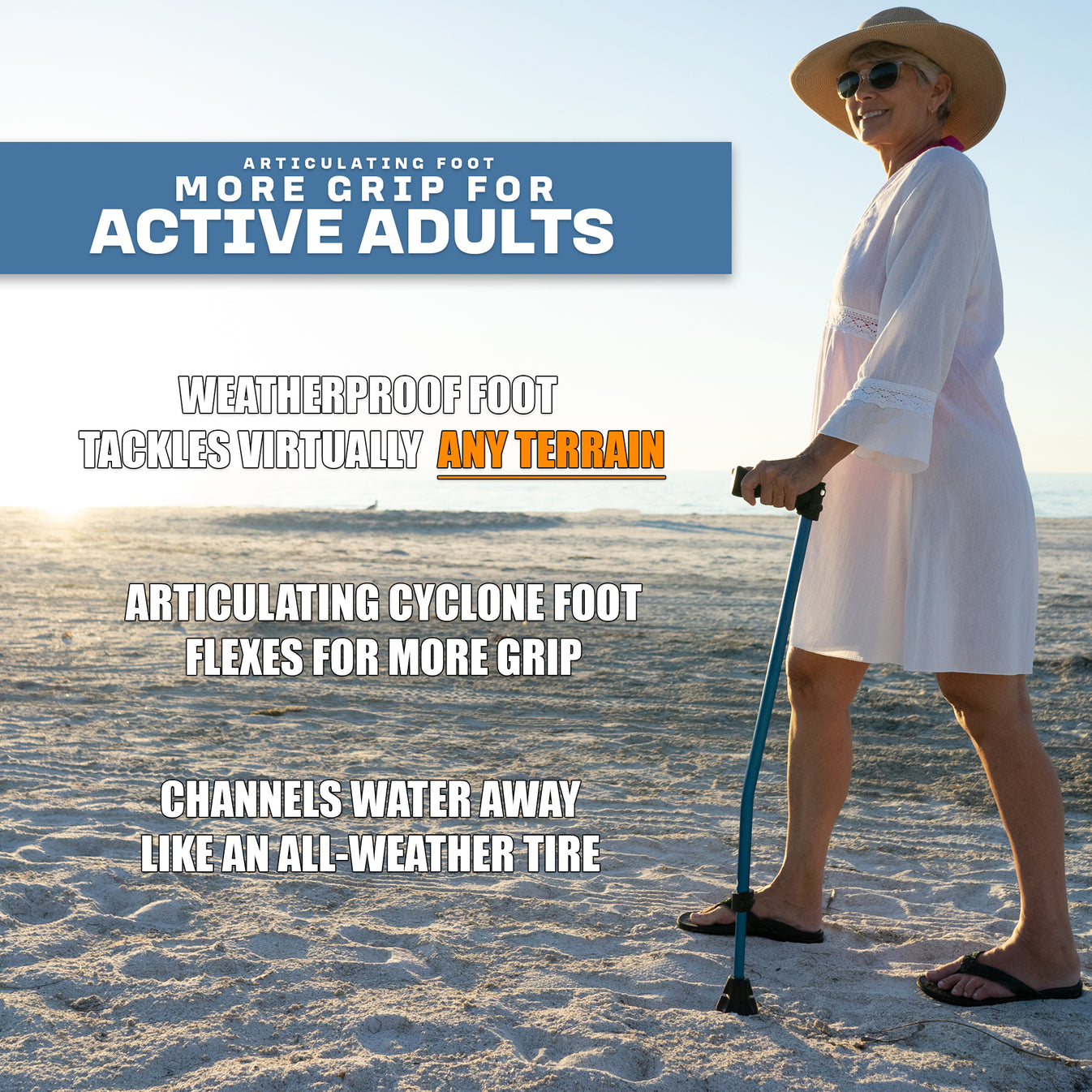 Dynamo Cyclone Cane | Best Walking canes – DynamoMe